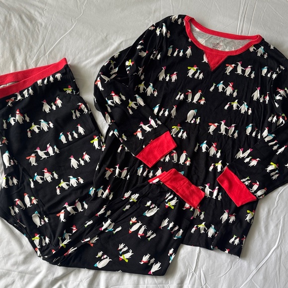 Wondershop | Intimates & Sleepwear | Womens Christmas Penguin Pajama ...